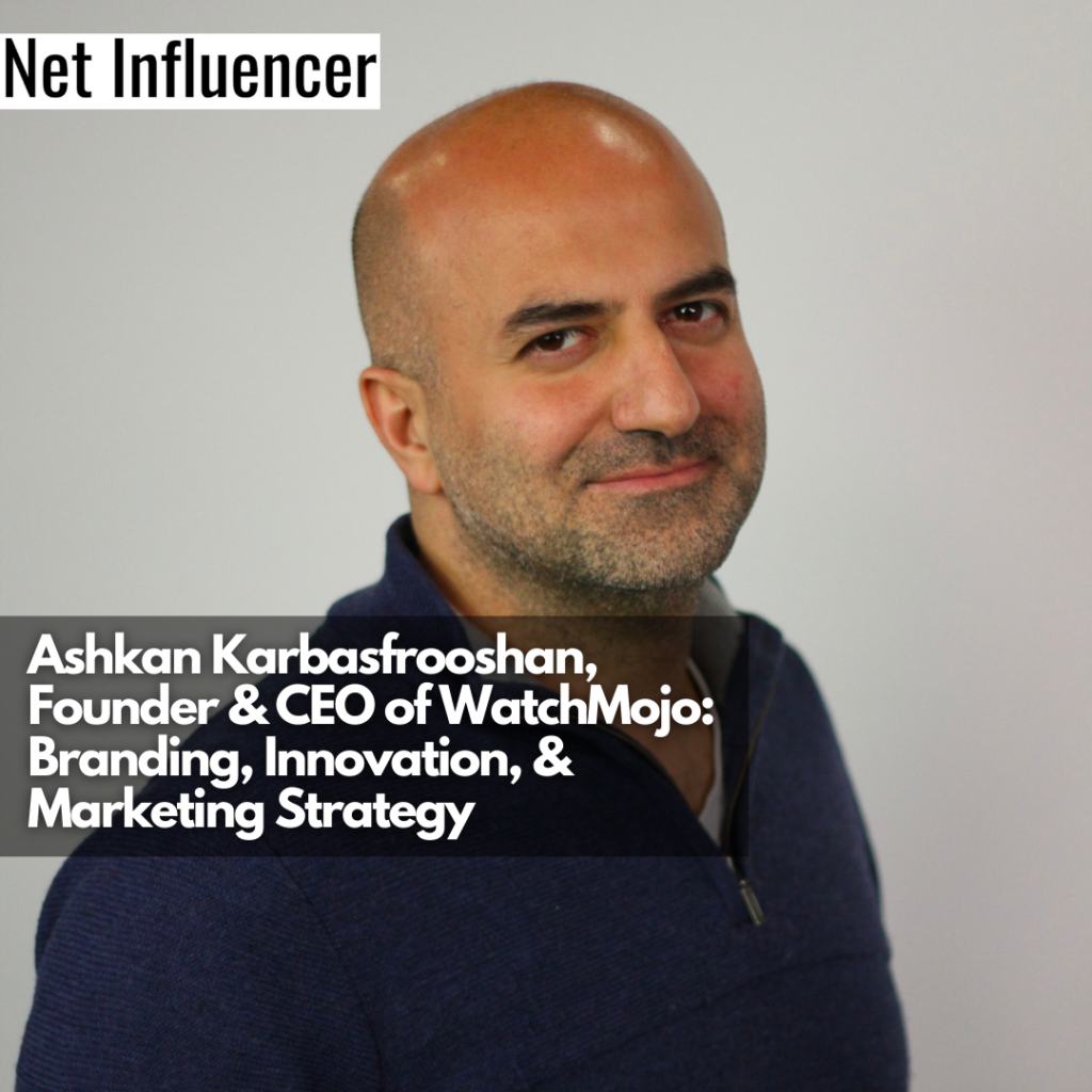 Ashkan Karbasfrooshan On WatchMojo Strategy & Brand Journey