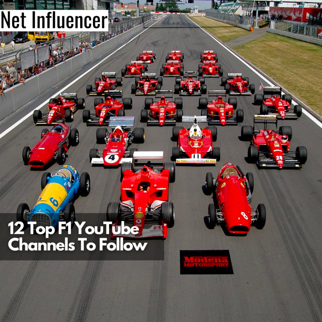 12 Top F1 YouTube Channels To Follow