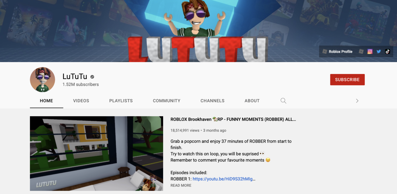 12 Top Roblox YouTube Channels To Follow