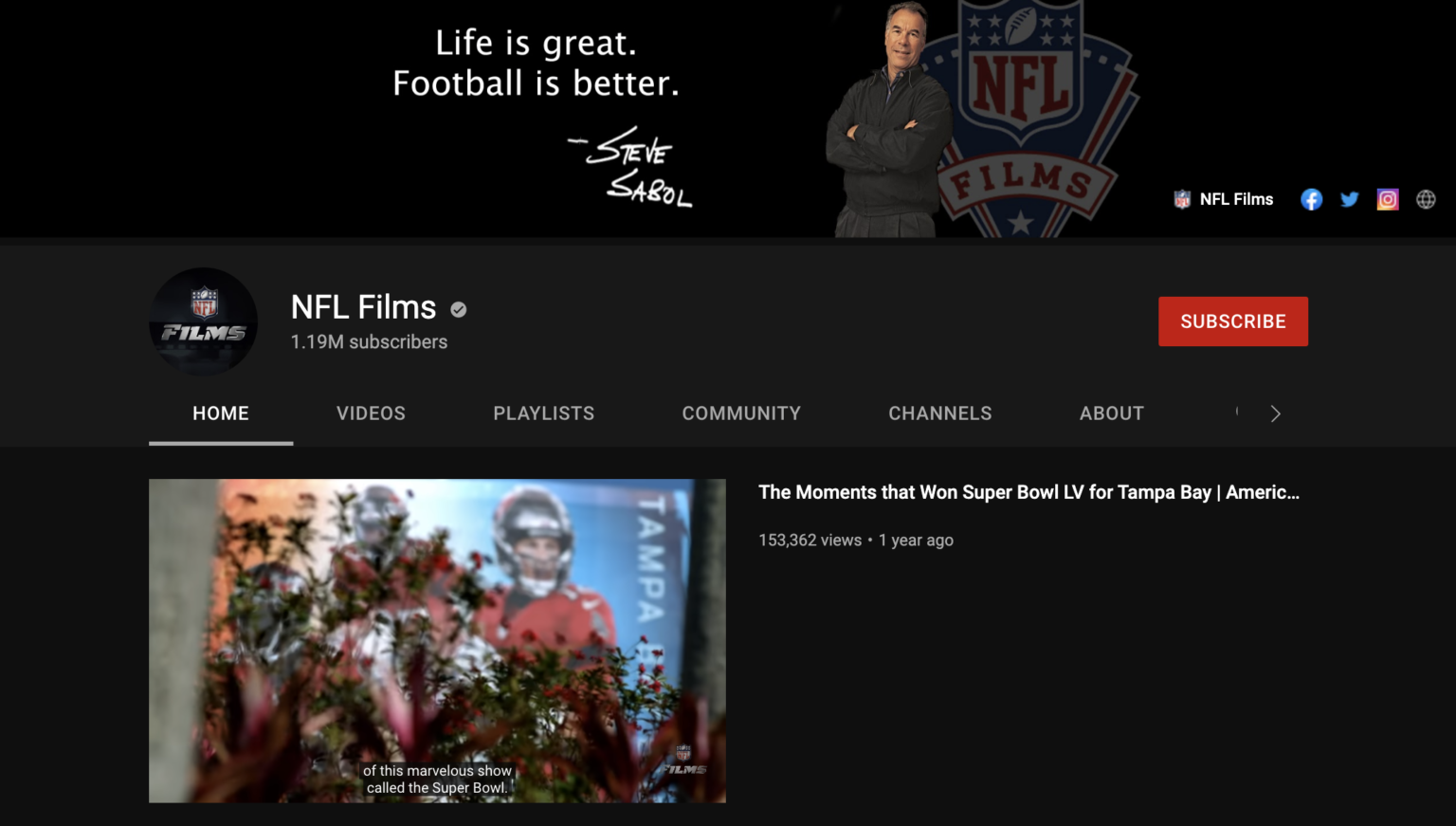 12 Top NFL YouTube Channels To Follow