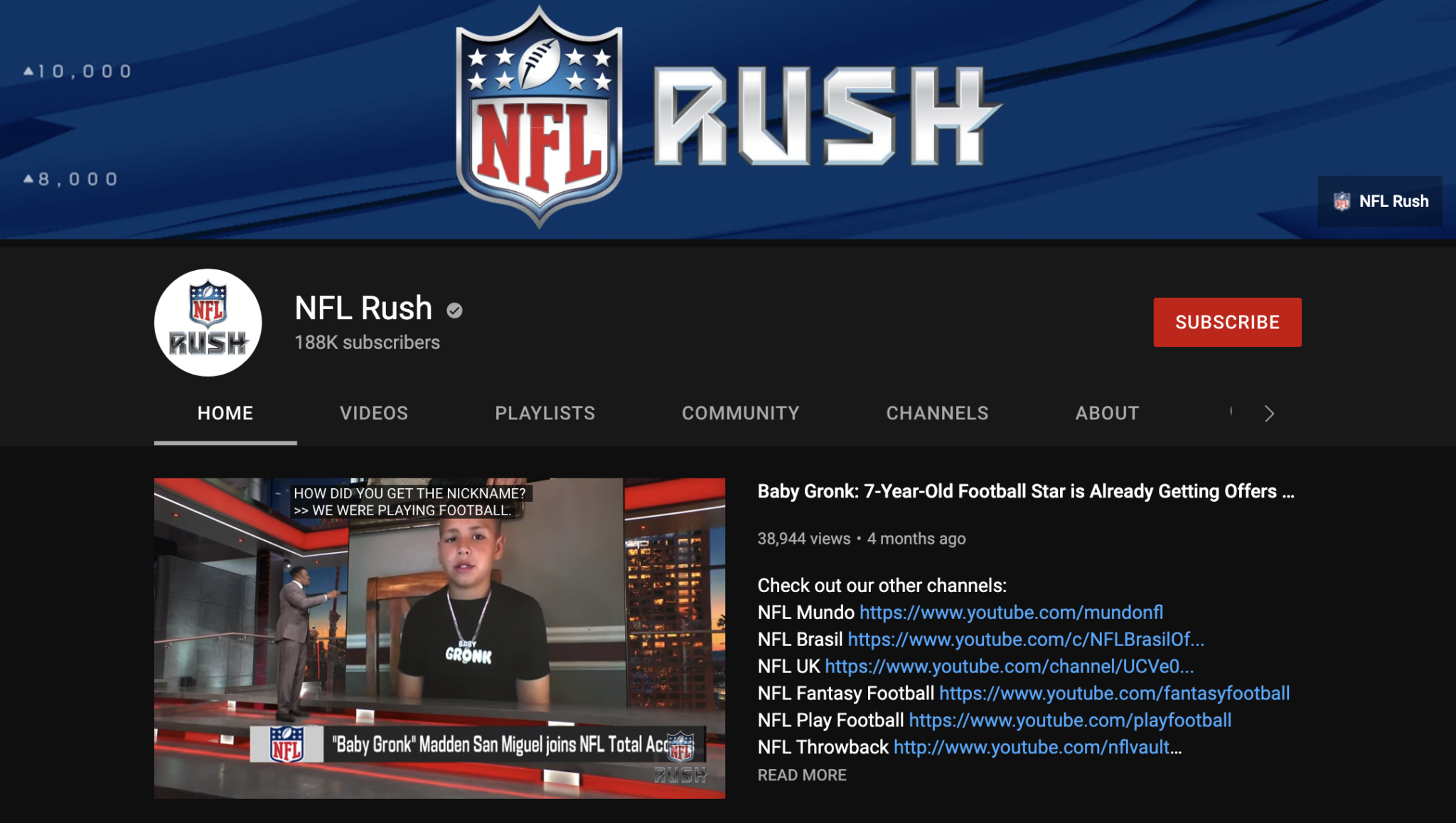 12 Top NFL YouTube Channels To Follow