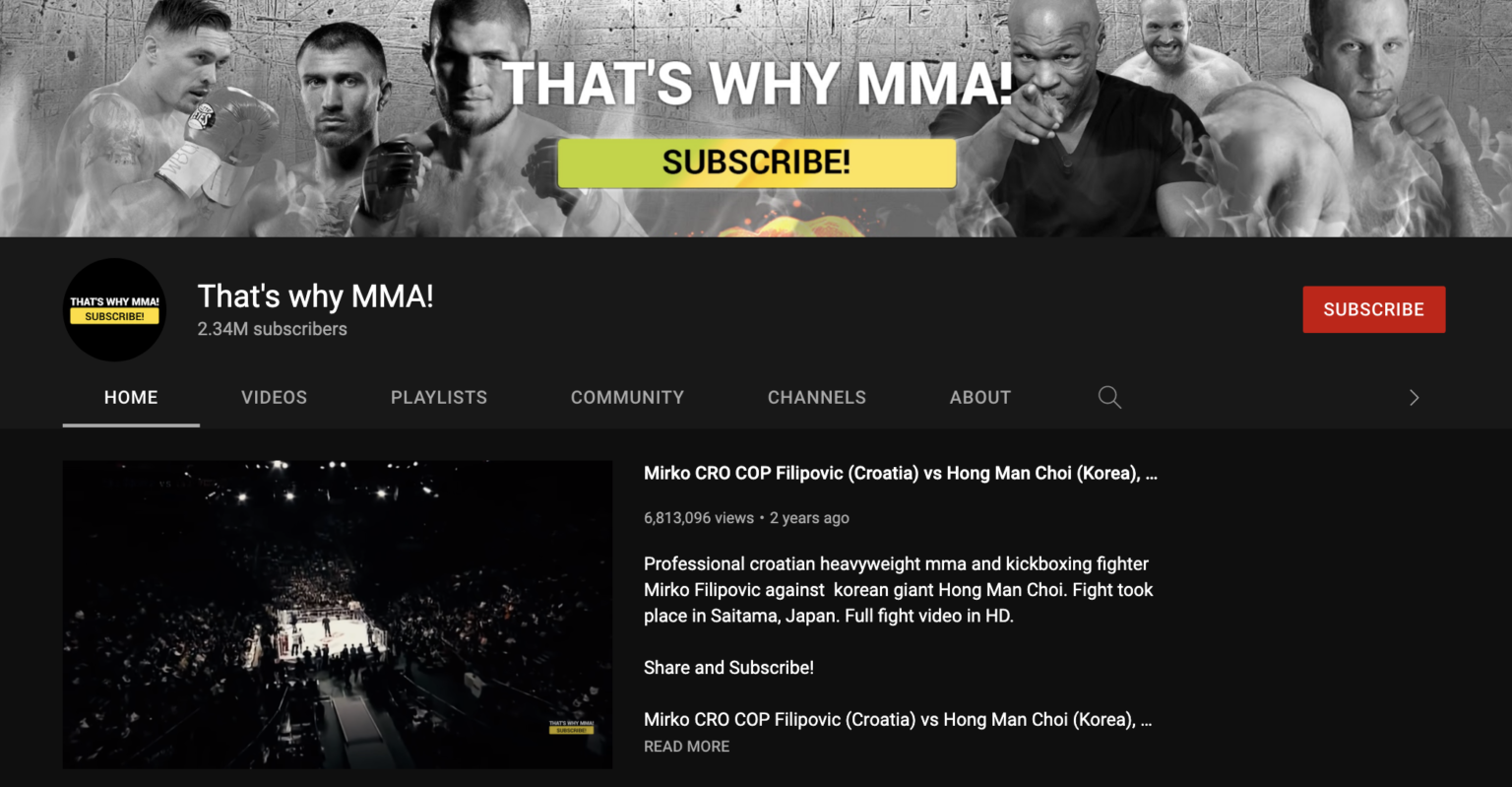 12 Top MMA YouTube Channels To Follow