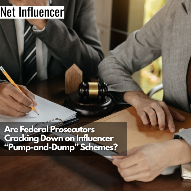 Does Feds Target Influencer 'Pump-and-Dump' Schemes?