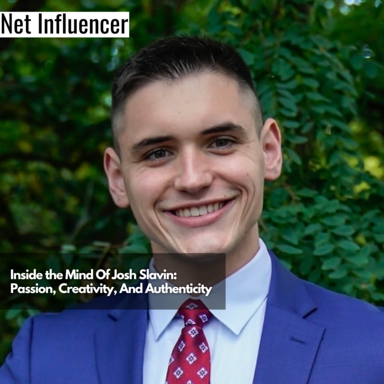 Josh Slavin: Net Influencer Interviews Josh Slavin