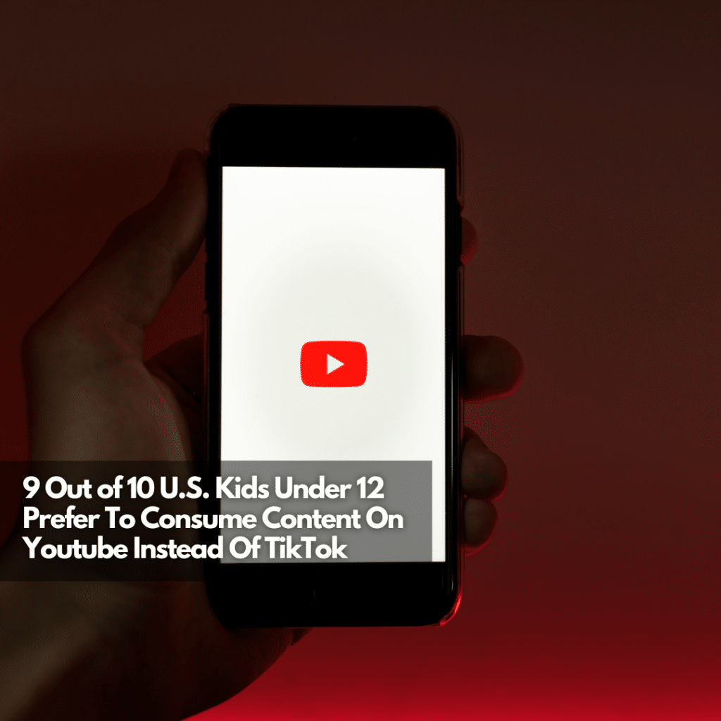 YouTube Vs. TikTok: Preferred Content Of US Kids Under 12