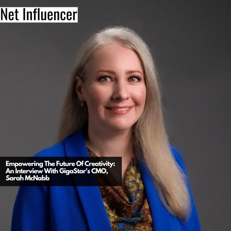 Sarah McNabb Interview On Empowering Future Of Creativity