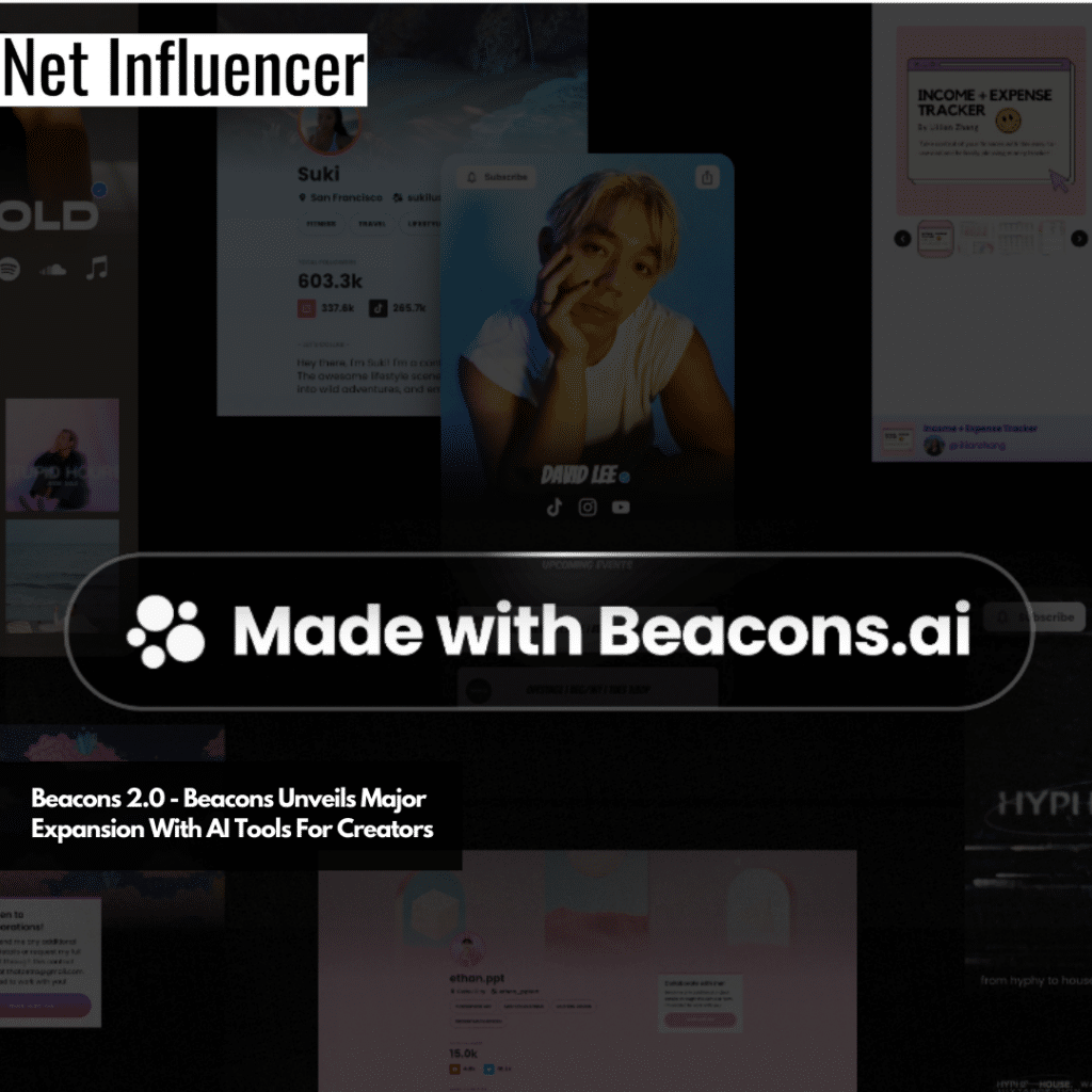 Beacons 2.0 - Beacons Unveils Major Expansion With AI Tools For Creators