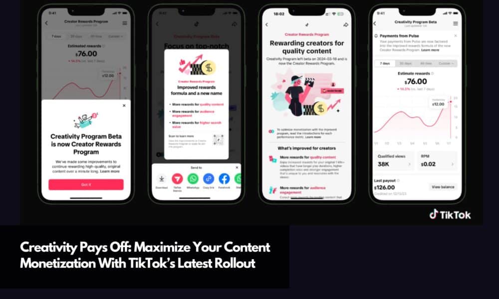 Creativity Pays Off: Maximize Your Content Monetization With TikTok’s ...