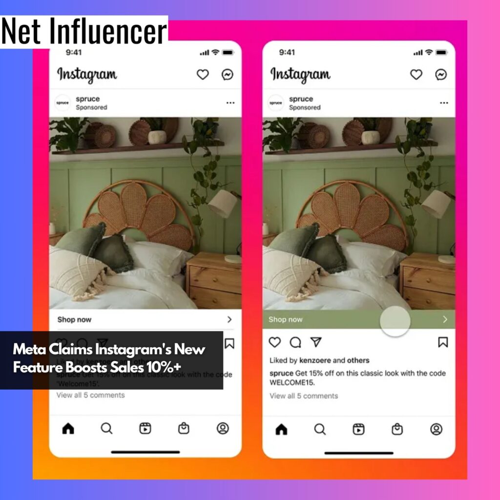 Meta Claims Instagram's New Feature Boosts Sales 10%+