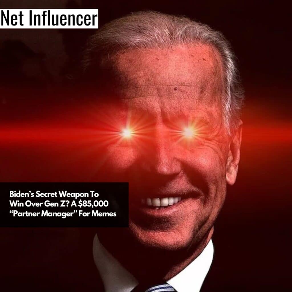 Biden’s Secret Weapon To Win Over Gen Z? A $85,000 “Partner Manager ...