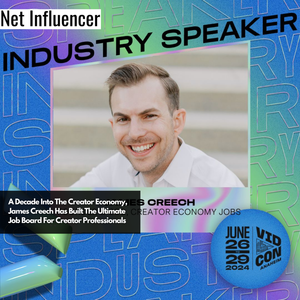 A Decade Into The Creator Economy, James Creech Has Built The Ultimate ...