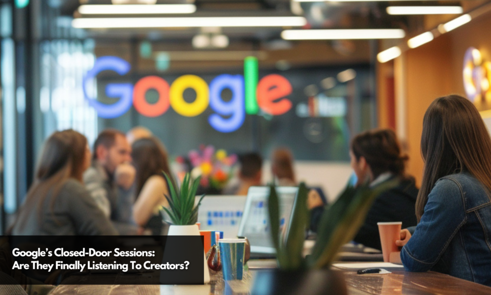 Google’s Closed-Door Sessions: Are They Finally Listening To Creators?