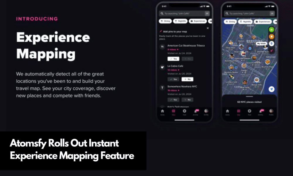 Atmosfy Rolls Out Instant Experience Mapping Feature