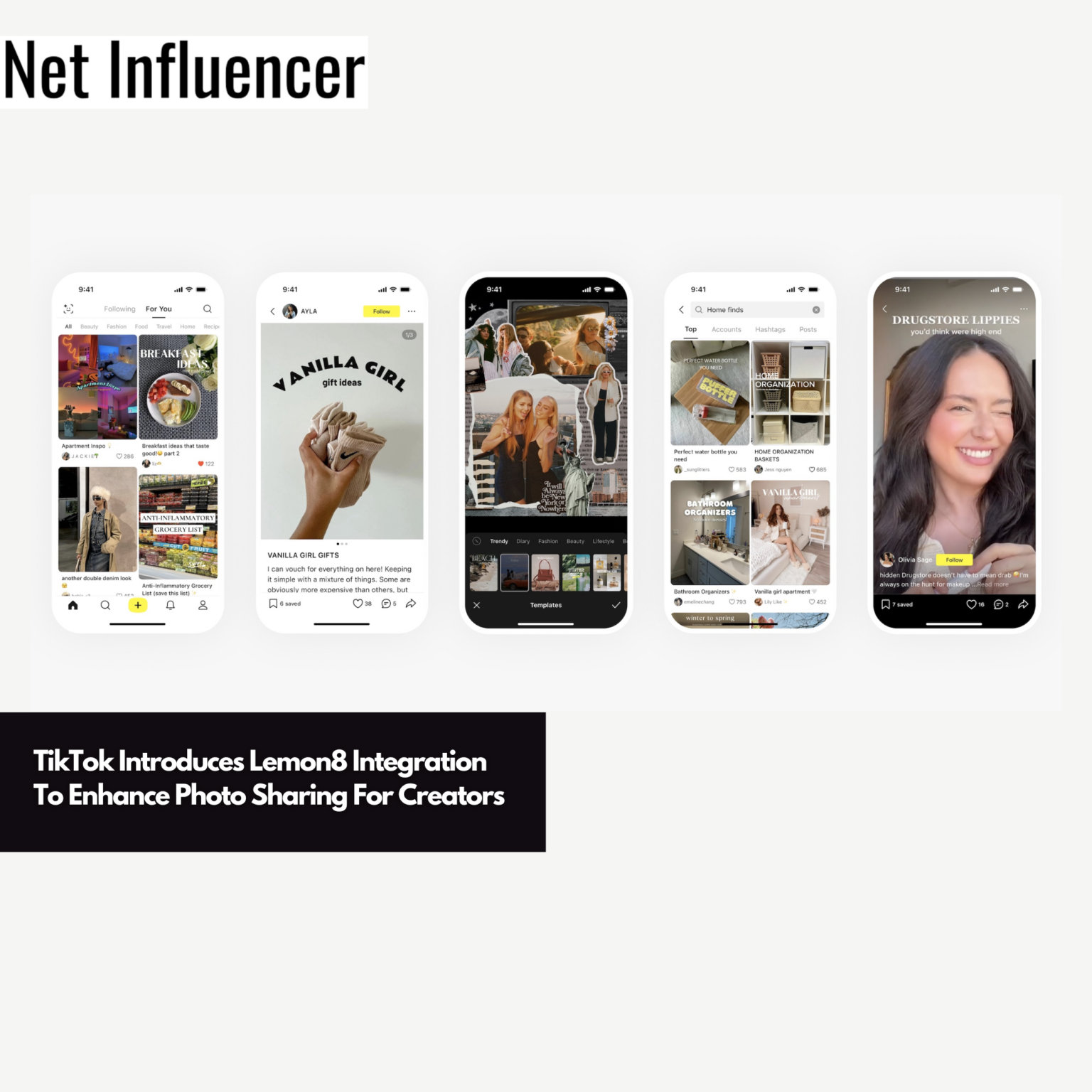 TikTok Introduces Lemon8 Integration To Enhance Photo Sharing For Creators