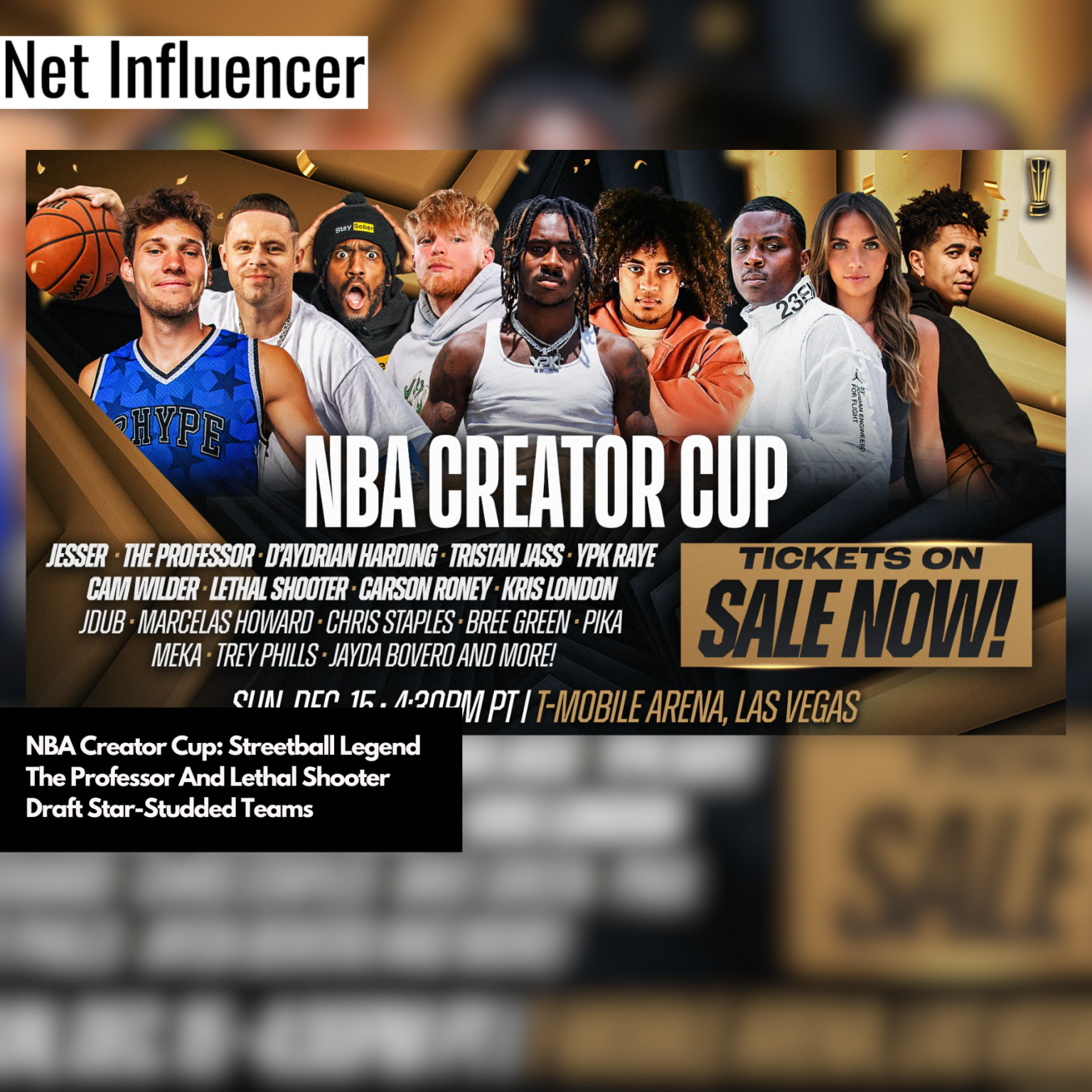 NBA Creator Cup: Streetball Legend The Professor And Lethal Shooter ...