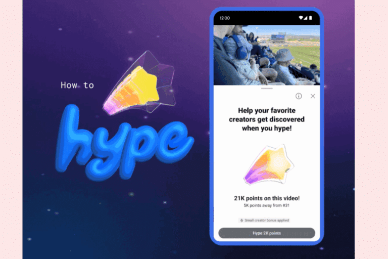 YouTube Rolls Out ‘Hype’ Feature Globally To Boost Smaller Creators