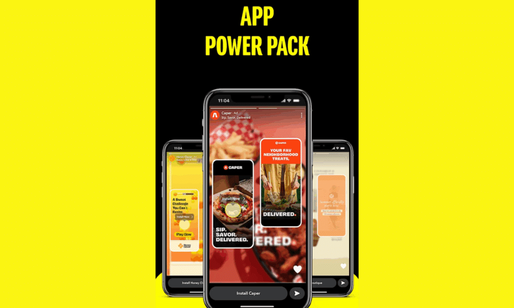 Snapchat Introduces App Power Pack To Boost Performance Marketing