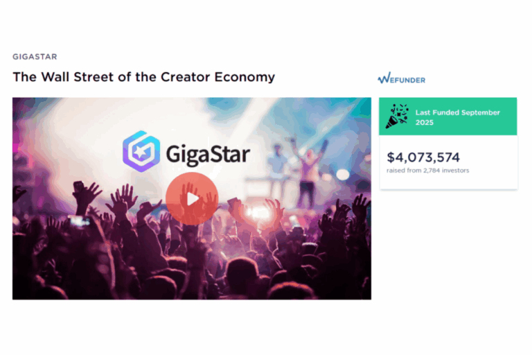 Why GigaStar’s Recent Raise Proves Creators Are Becoming An Investable ...