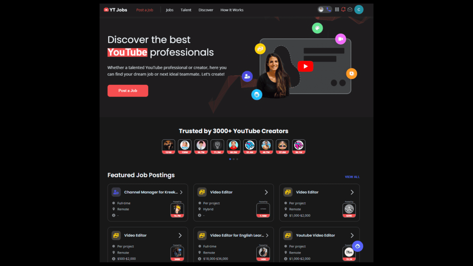 YouTube’s Talent Gap Spurs Rise Of YT Jobs As Hiring Hub For Top Creators