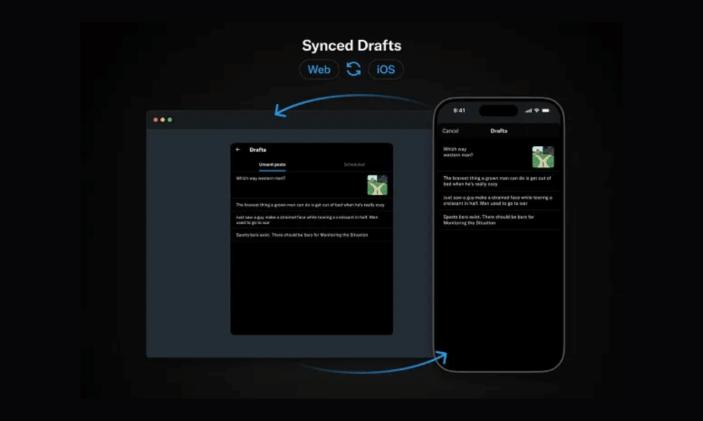 X Rolls Out Cross-Platform Drafts, Enhanced Profile Transparency