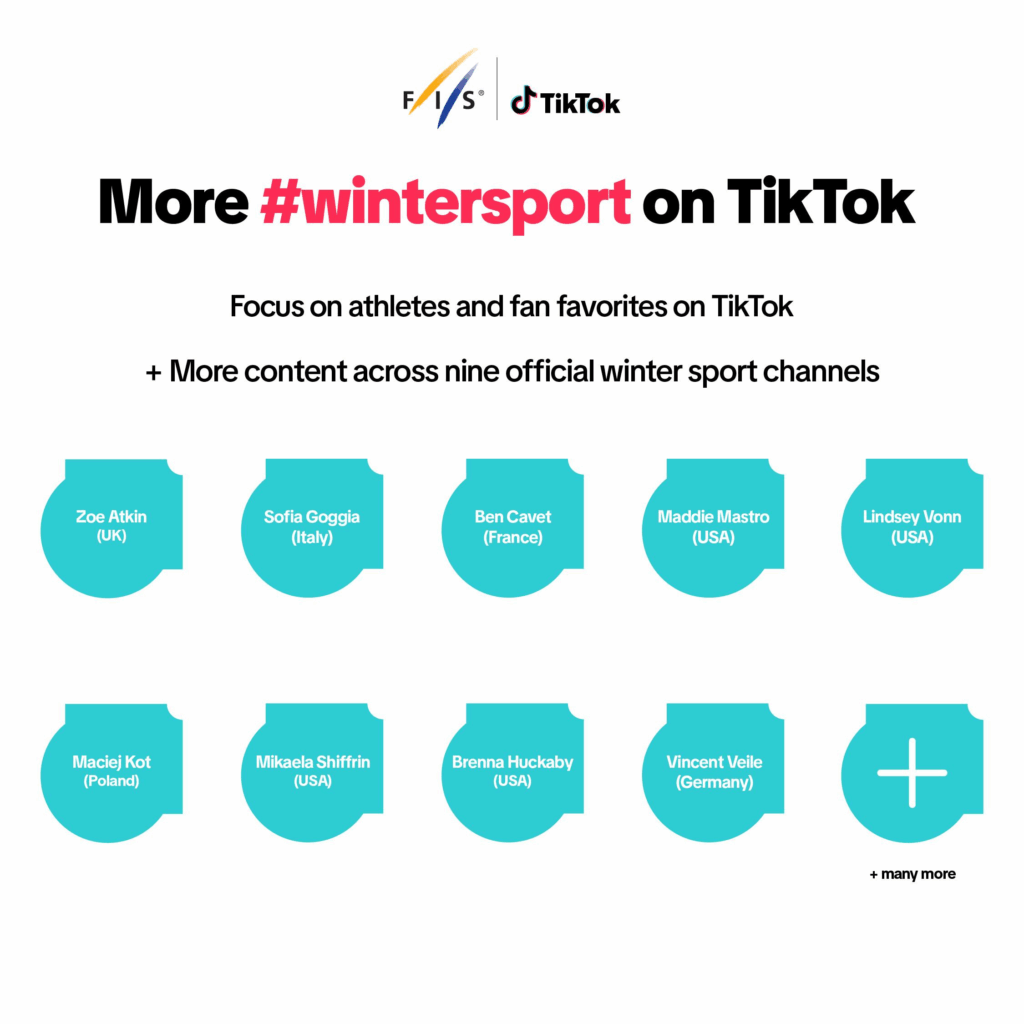 TikTok Launches Global Winter Sports Campaign With International Ski ...