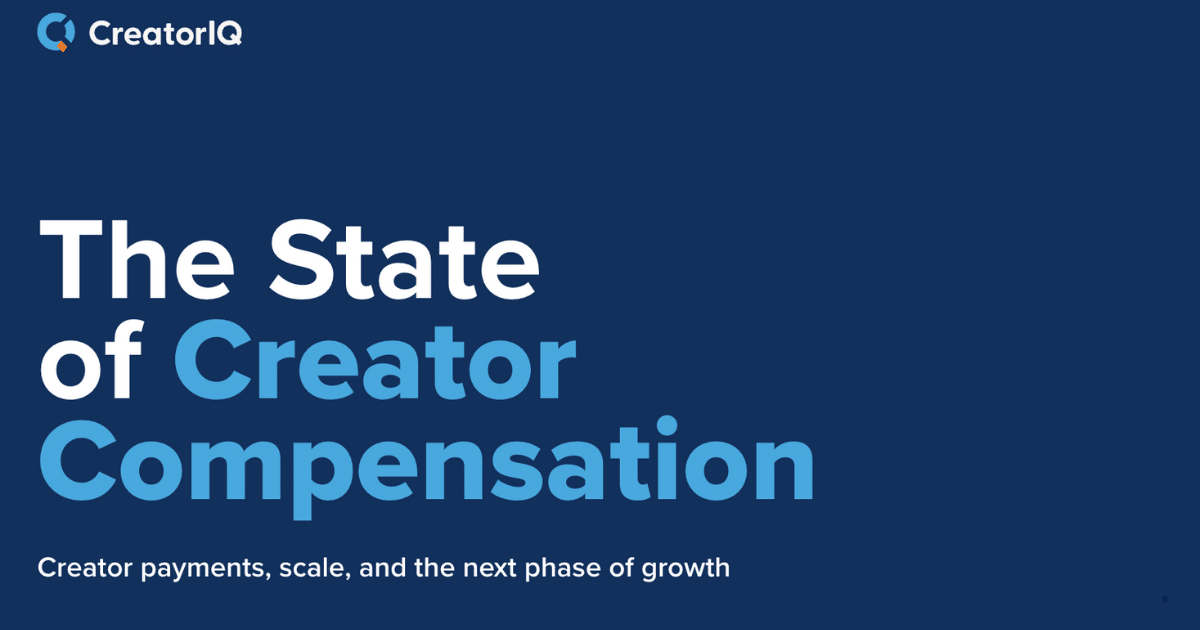 CreatorIQ Survey Finds Creator Pay Skews To Top Tier Despite Rising ...