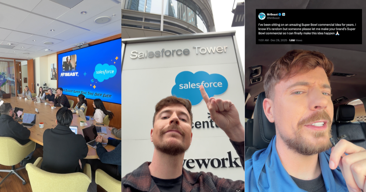 MrBeast Partners With Salesforce For Super Bowl Commercial