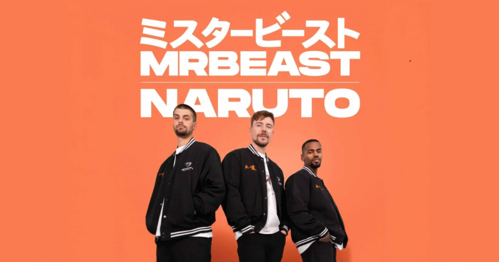 MrBeast Partners With Naruto Shippuden For Limited-Edition Merchandise ...
