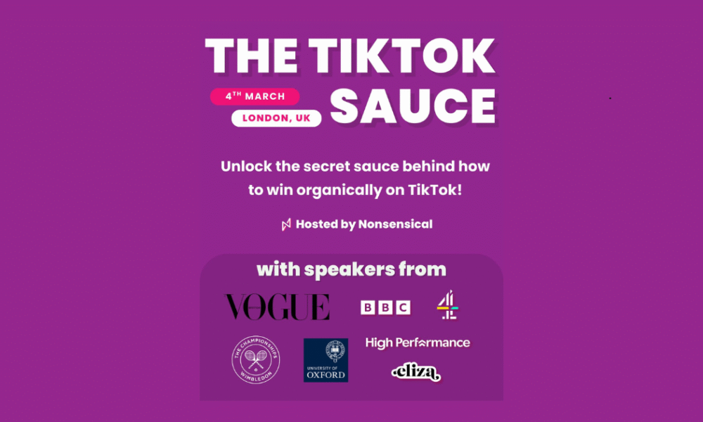 Nonsensical’s London TikTok Event Sells Out, Draws Speakers From BBC ...