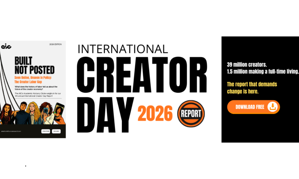 International Creator Day 2026: American Influencer Council Flags Labor ...