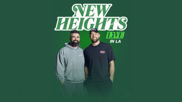 Jason & Travis Kelce To Host Live ‘New Heights’ Podcast Event In LA ...