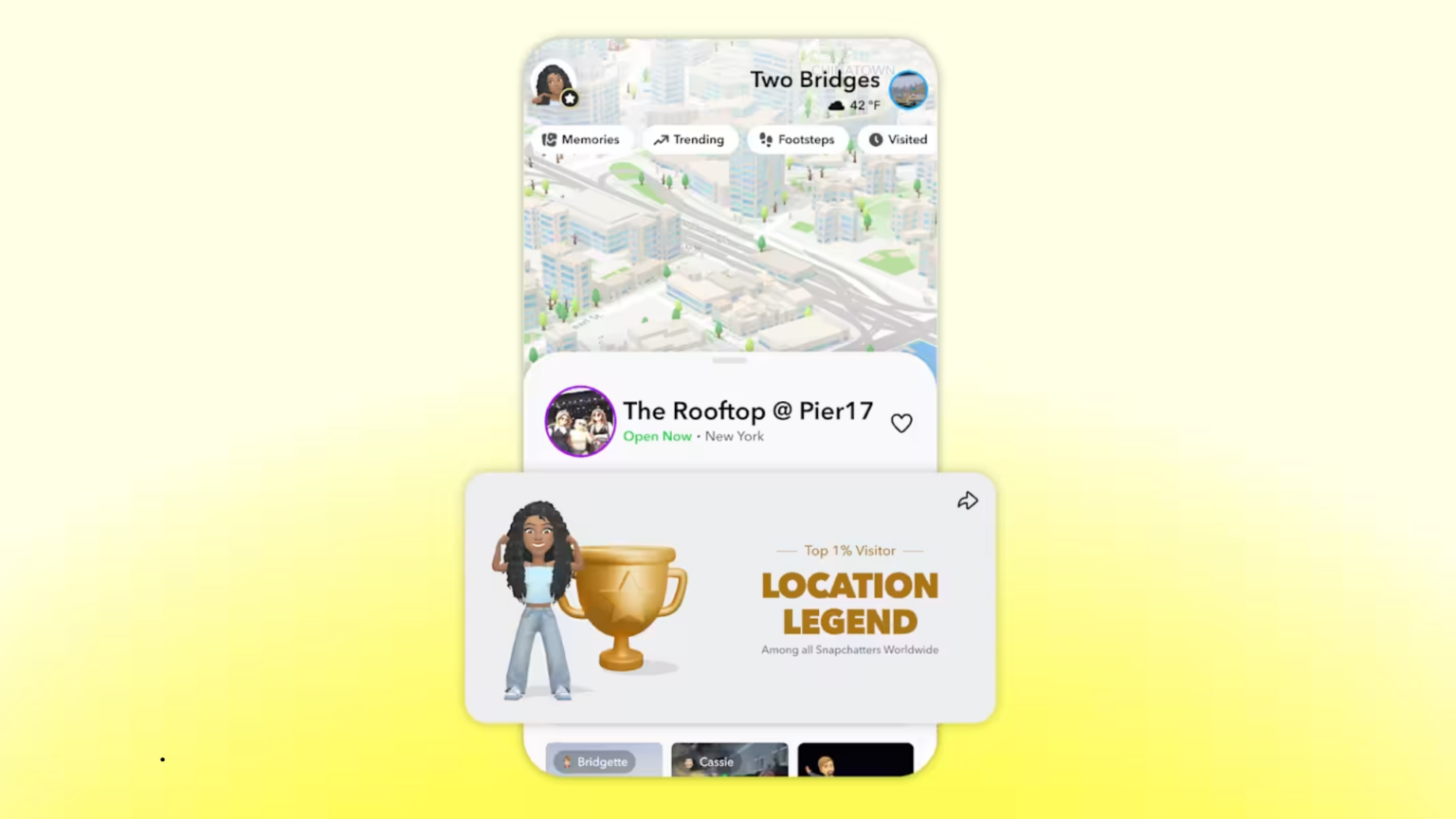 Snap Map Adds ‘Place Loyalty’ Badges To Rank Users’ Most-Visited Locations