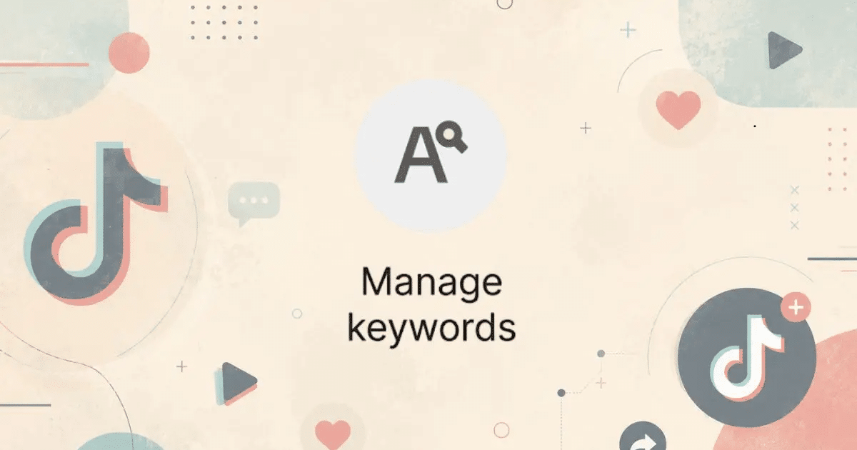 TikTok Adds Post-Publish Keyword Management Tool For Creator Videos